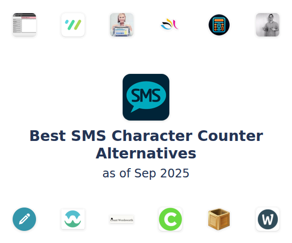 Best SMS Character Counter Alternatives And Competitors In 2023 best-sms-character-counter-alternatives-and-competitors-in-2023